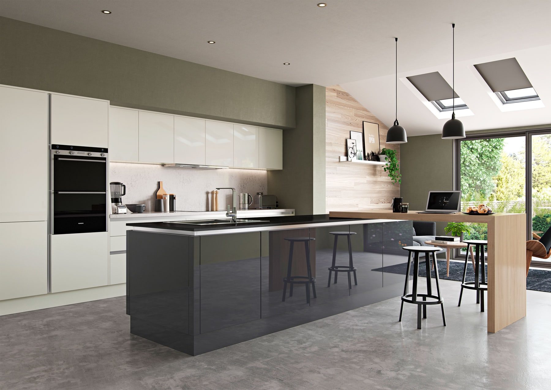 Luxury Handleless Kitchens Surrey | Colour House Interiors